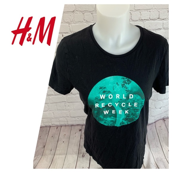 H&M | Tops | Final Sale Hm Recycle Tshirt | Poshmark